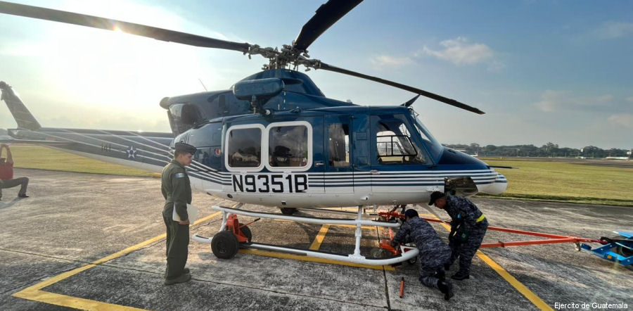 Photos Bell 412EPX in Fuerza Aerea Guatemalteca