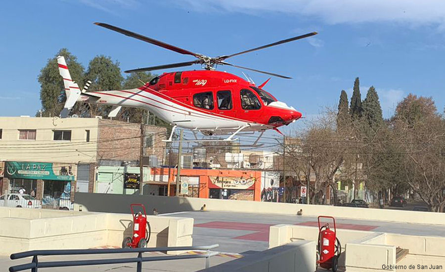 LQ-FVX N5720 C-FCOJ Bell 429 C/N 57209