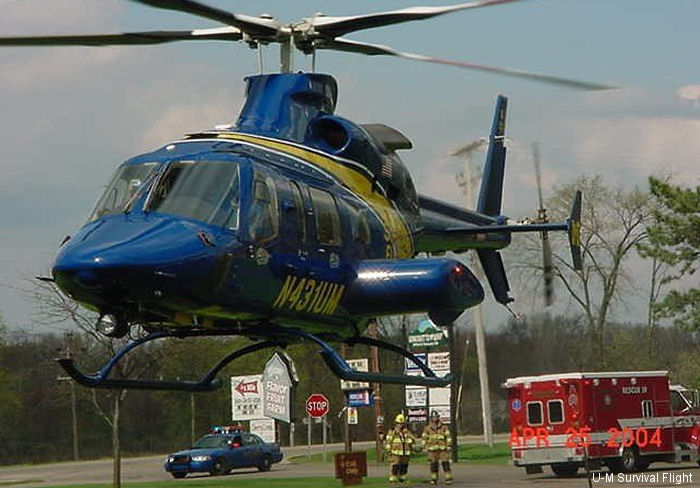 HN-409 N431UM N430X Bell 430 C/N 49040