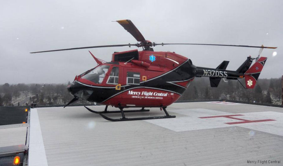 N370SS N330HH N117UT N130HH N9024R MBB Bk117A-4 C/N 7133