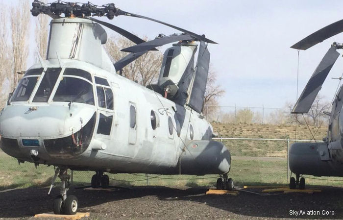 107M H-46 Sea Knight in Sky Aviation