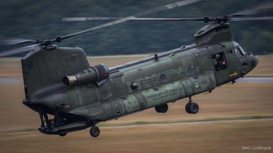 N616BV D-106 N7424E Boeing CH-47D Chinook C/N M.4106