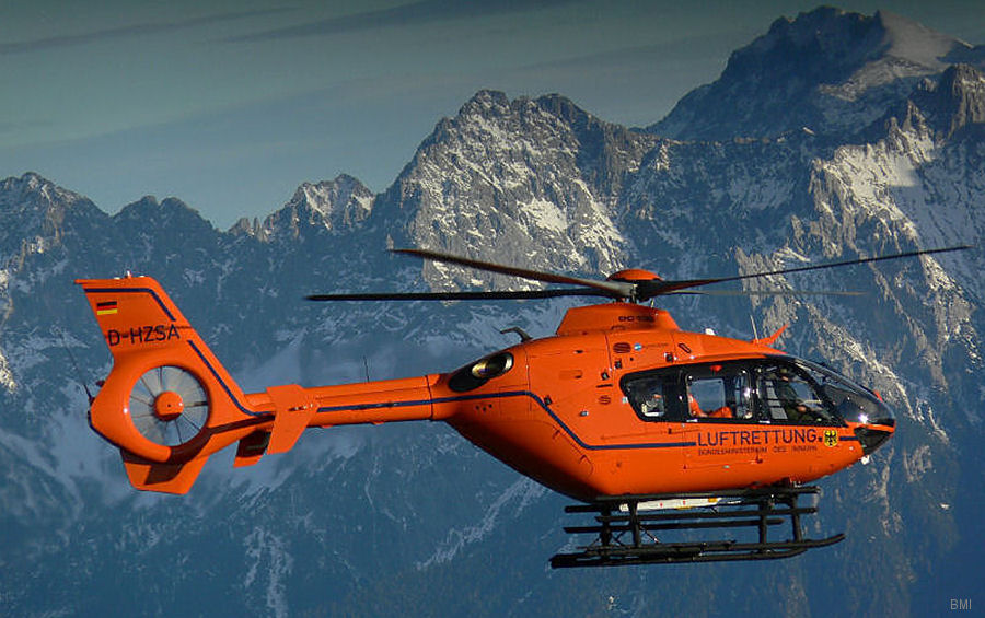 D-HZSA D-HECC Eurocopter EC135T2+ C/N 0508