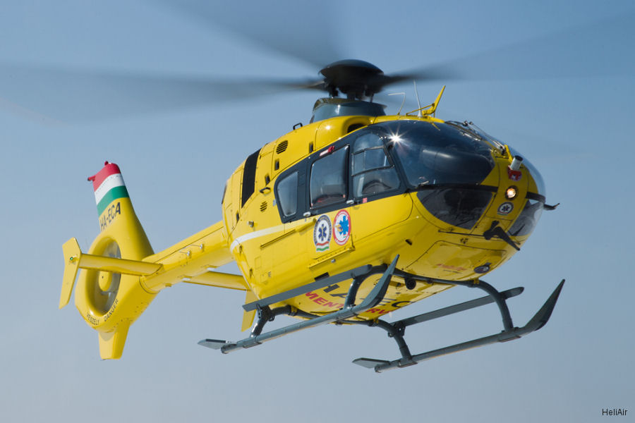 OE-XVO HA-ECA Eurocopter EC135T2 C/N 0500