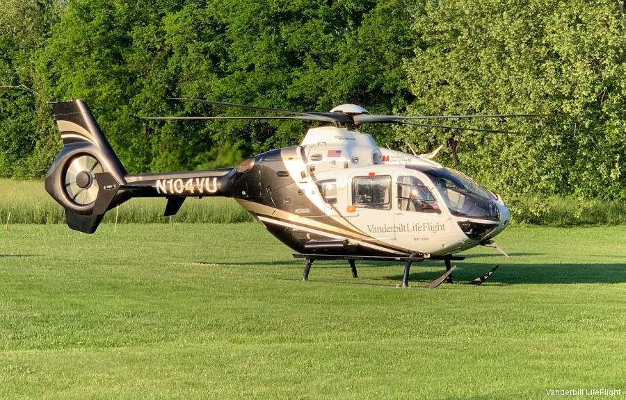 N104VU N587AM Eurocopter EC135T2+ C/N 0704