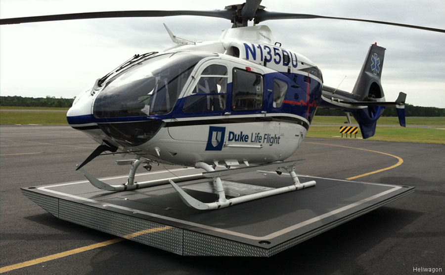 N955AL N916LH N135DU N135TH Eurocopter EC135T2+ C/N 0554