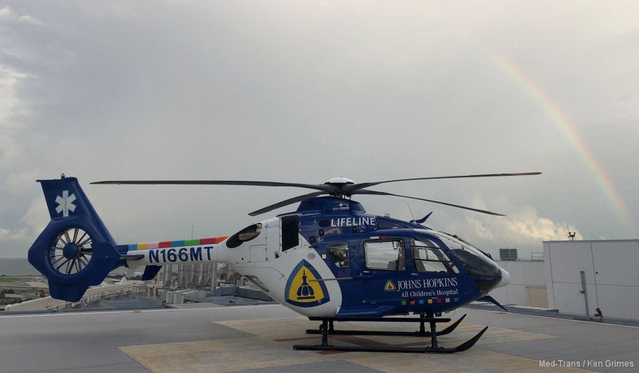 N166MT N105AH Airbus EC135P2+ C/N 1167