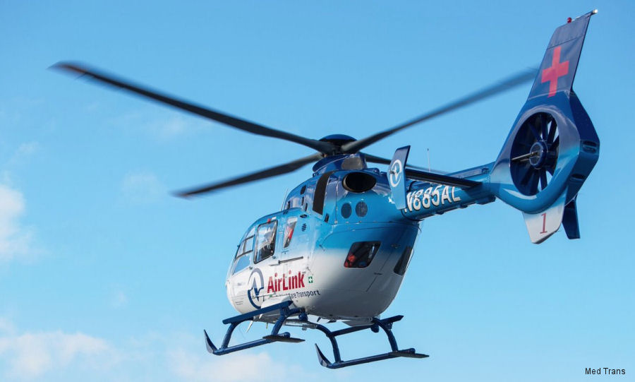 N885AL N135TZ XA-HSE Eurocopter EC135P2+ C/N 0591