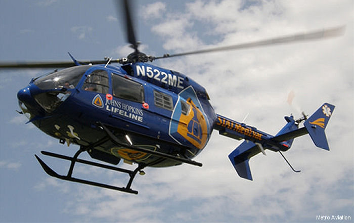 N522ME Eurocopter EC145 C/N 9522