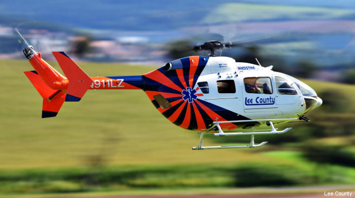 N911LZ Eurocopter EC145 C/N 9040