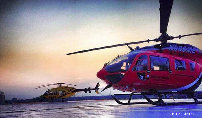 N910NH N980ME Eurocopter EC145 C/N 9084