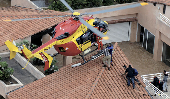 F-ZBPF D-HJFG Eurocopter EC145 C/N 9012