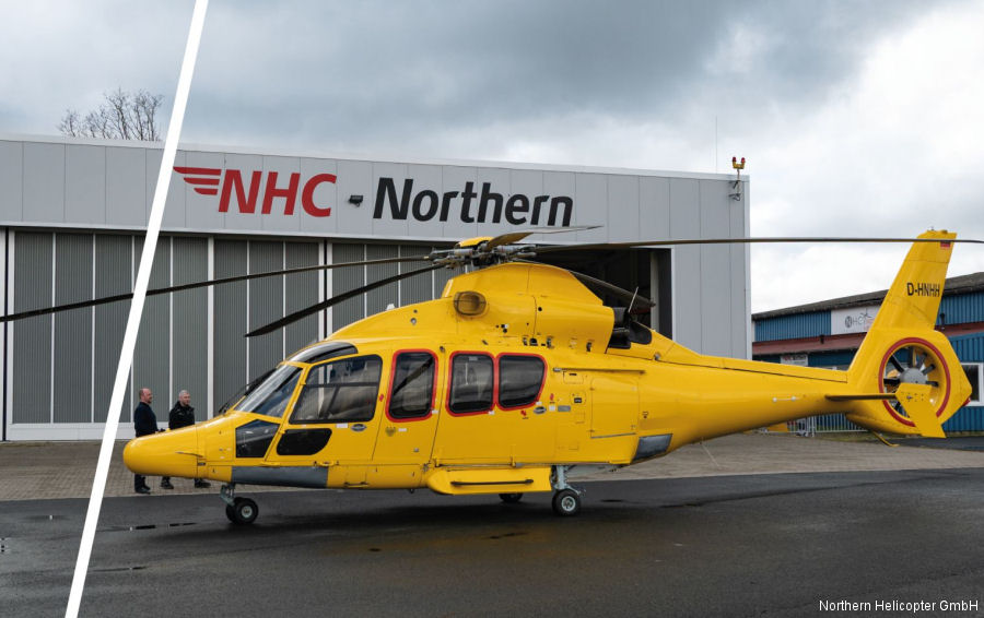 D-HNHH YR-VGC OO-NHQ G-ISST Eurocopter EC155B1 C/N 6778