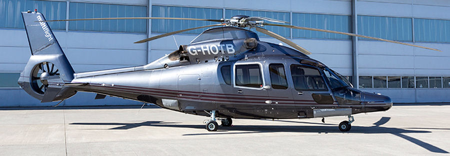 G-HOTB G-CEXZ F-WQDF Eurocopter EC155B1 C/N 6789