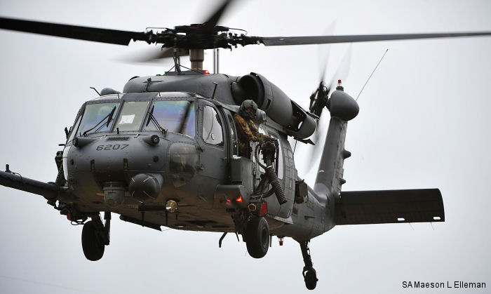 89-26207 Sikorsky HH-60G Pave Hawk C/N 70-1438