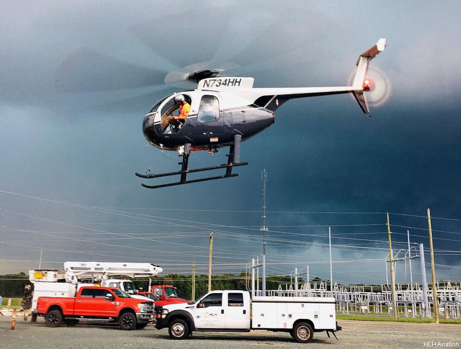 N734HH N929WA HK-2416 Hughes 369D / 500D C/N 200677D