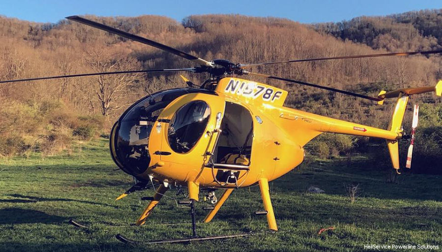 N1578F N1103H Hughes 369D / 500D C/N 610957D