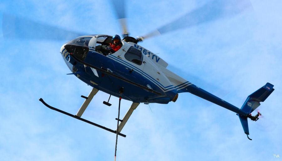 N774SH N161TV MD Helicopters MD530F C/N 0164FF