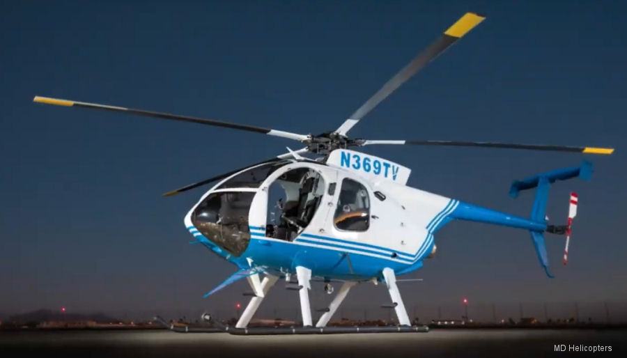 N369TV N6069H MD Helicopters MD530F C/N 0269FF