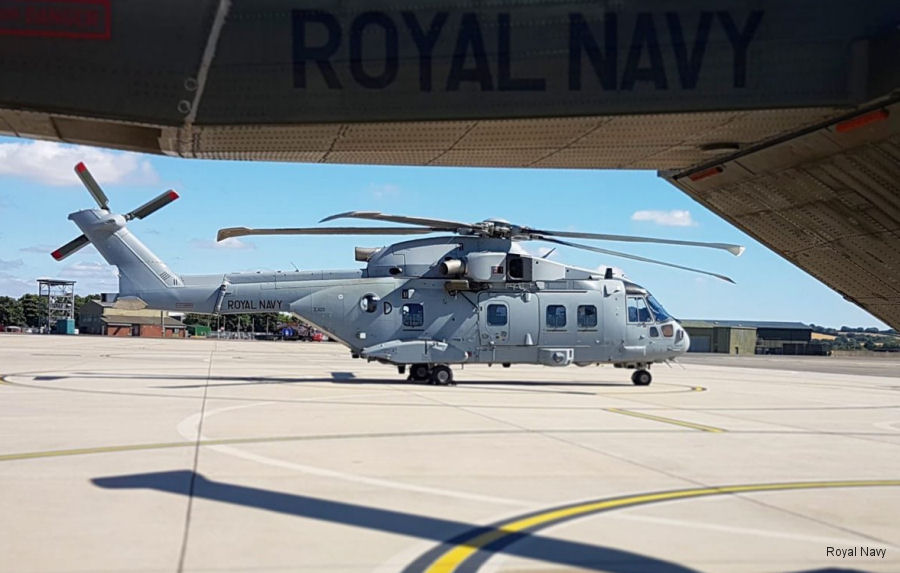 ZJ120 AgustaWestland Merlin HC.3 C/N 50083