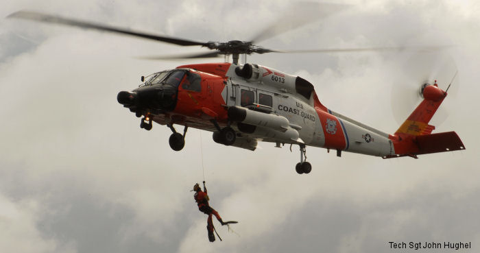 6013 Sikorsky HH-60J Jayhawk C/N 70-1581