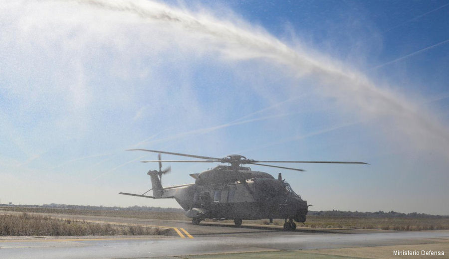 Sixth NH90 Lobo to Spanish Air Force C/N 1452