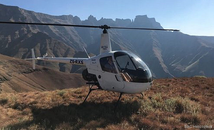 ZS-RXS Robinson R22 Beta II C/N 3948