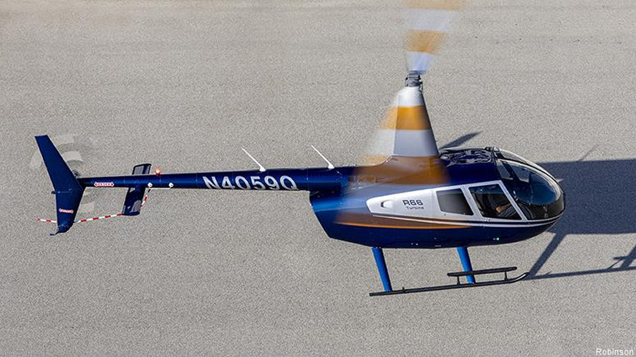 N4059Q Robinson R66 Turbine C/N 1282