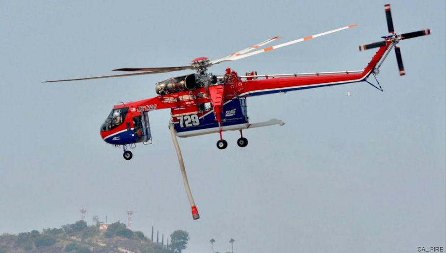 N217AC N542SB N20098 68-18459 Sikorsky CH-54A Tarhe C/N 64-064