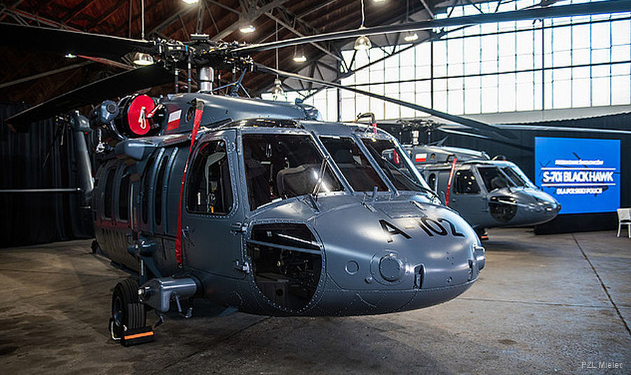 SN-71XP N745SX SP-YVC Sikorsky S-70i Black Hawk C/N 70-4027