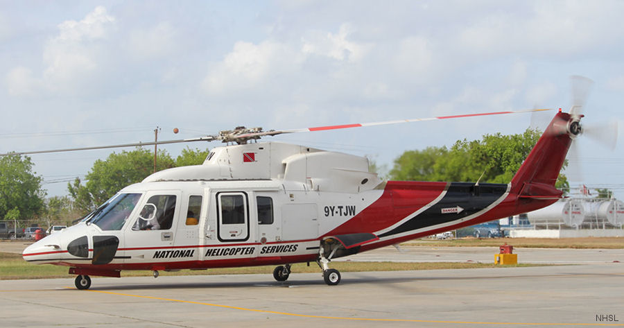 9Y-TJW C-GZIL B-HZA Sikorsky S-76A C/N 760296