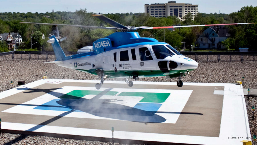 N574EH N369AG N622LH JA6640 Sikorsky S-76A C/N 760369