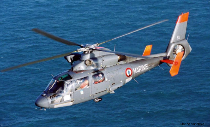 81 F-GEBF Aerospatiale SA365N Dauphin 2 C/N 6081
