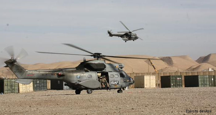 Photos AS332 Super Puma in Ejercito del Aire