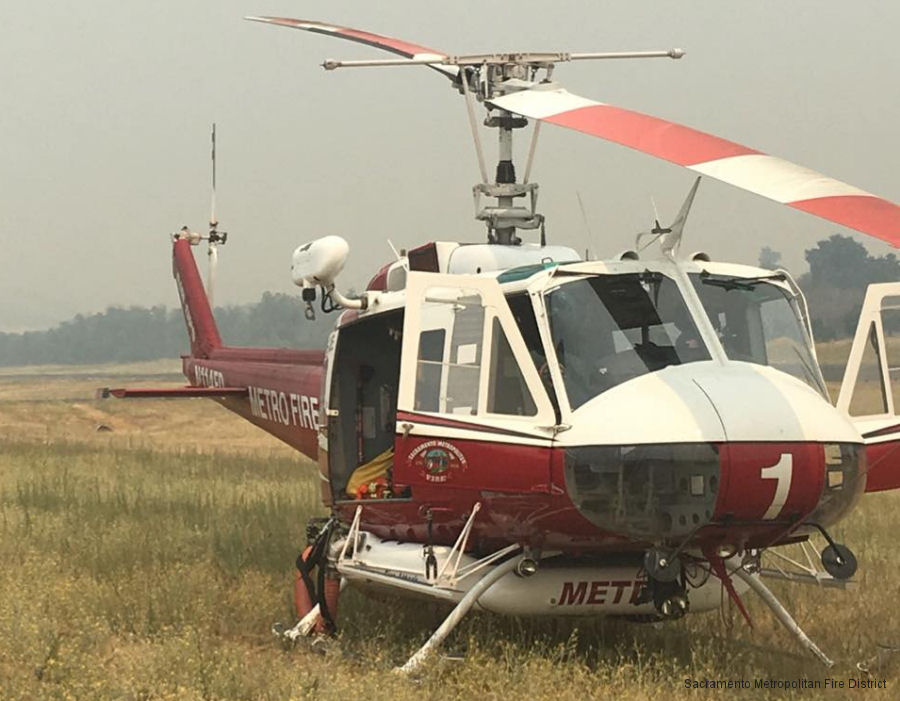 N114FD 72-21558 Bell UH-1H Iroquois C/N 13257