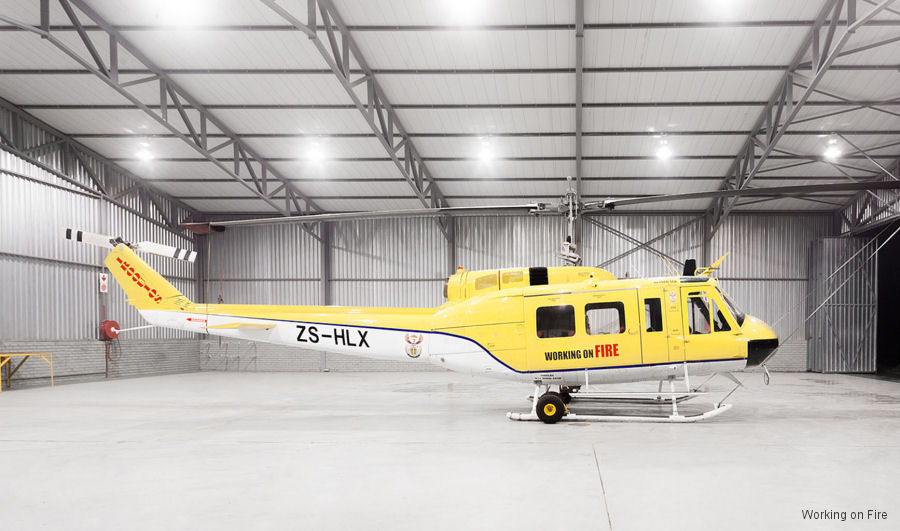 ZS-HLX CC-CEN EC-GIV N11UH 70-15871 Bell UH-1H Iroquois C/N 12481