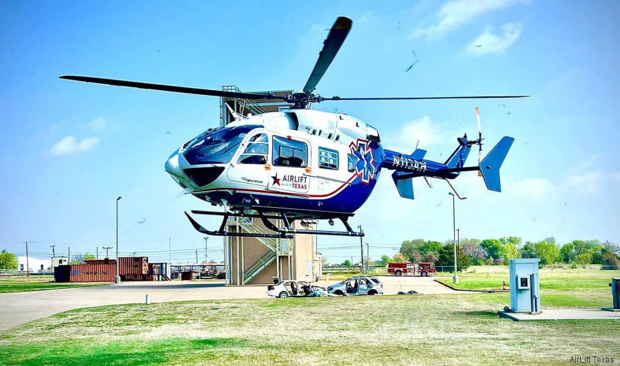 Tracking aircraft AirLift Texas - State of Texas