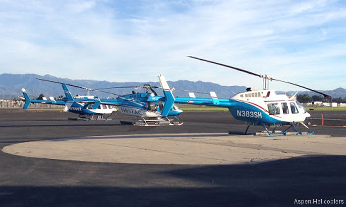Tracking aircraft Aspen Helicopters - State of California