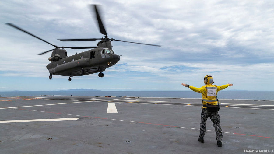 Photos CH-47D Chinook in Australian Army Aviation