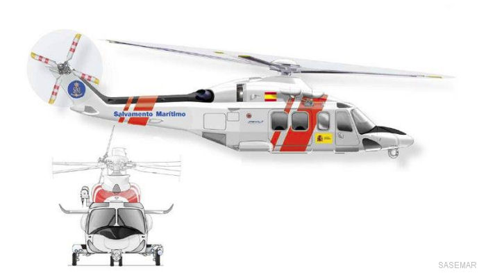AW139 in Salvamento Maritimo