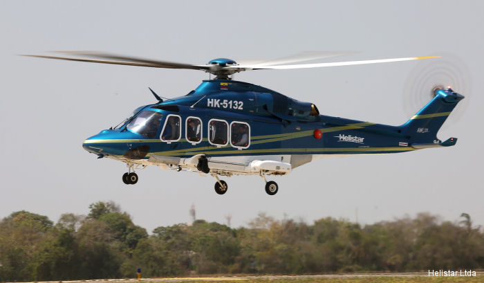 AW139 in Helistar Ltda