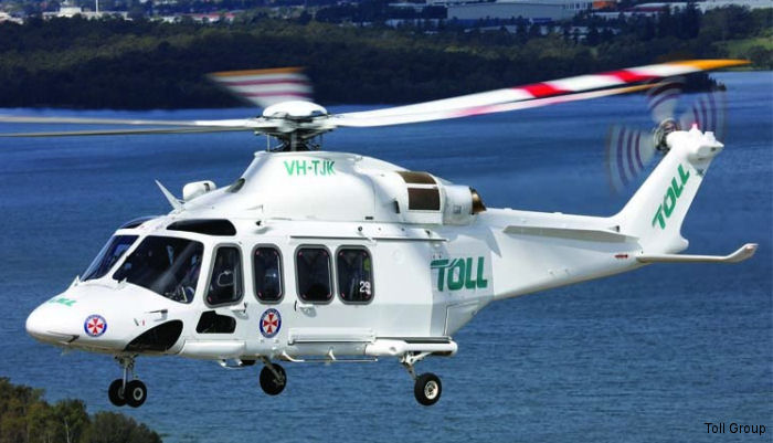 AW139 in Toll Group