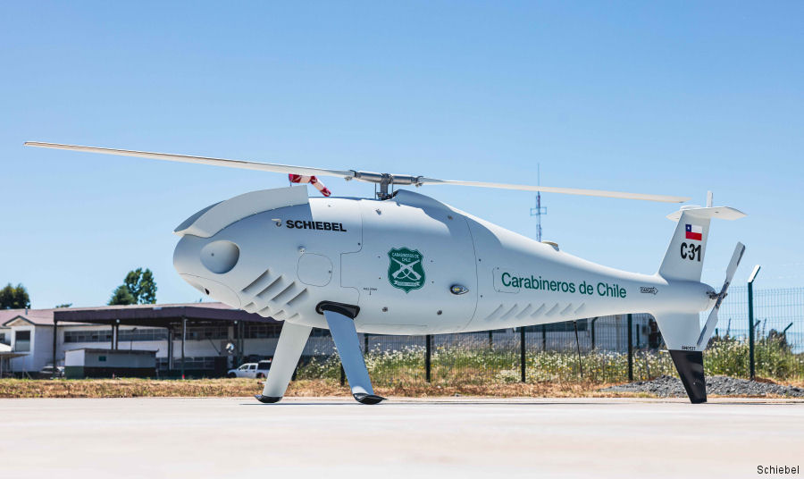 Camcopter S-100 in Carabineros de Chile