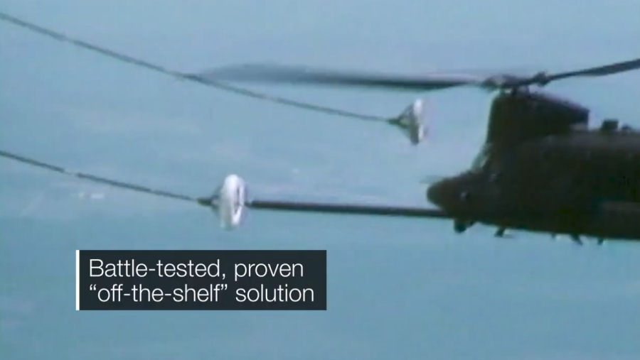Chinook first Air Refueling Helicopter Video
