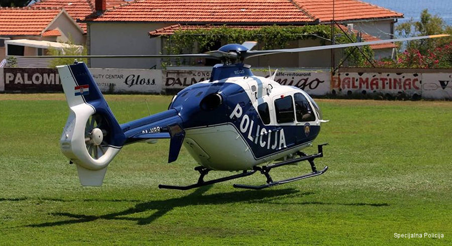 Policija Tracking Aircraft
