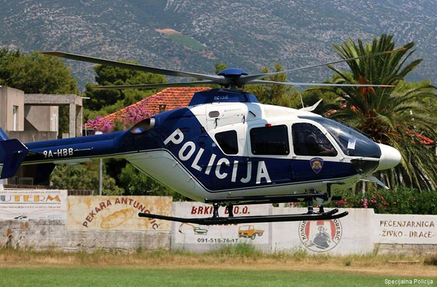 EC135 in Policija