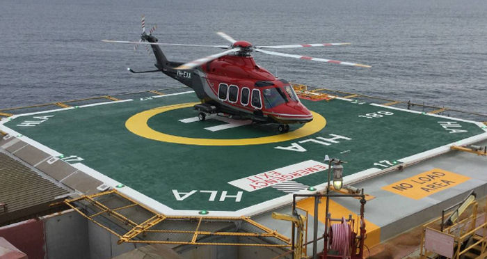AW139 in ESSO Australia