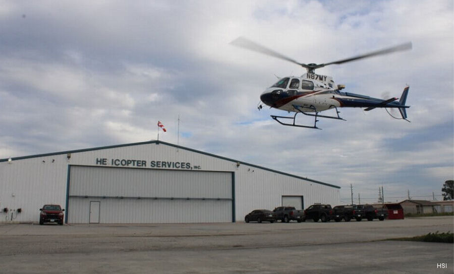 Tracking aircraft Helicopter Services Inc - State of Texas