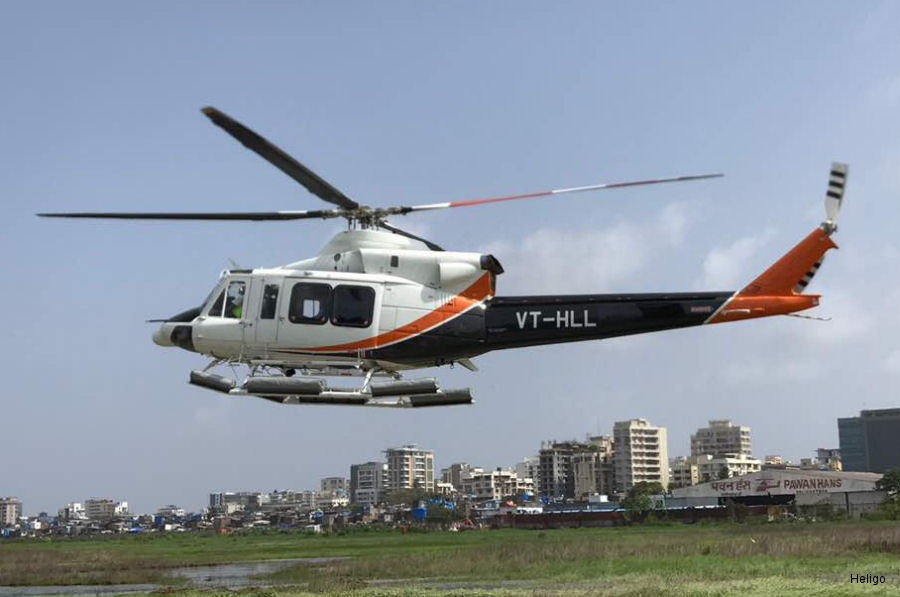 Bell 412 in Heligo Charters Pvt