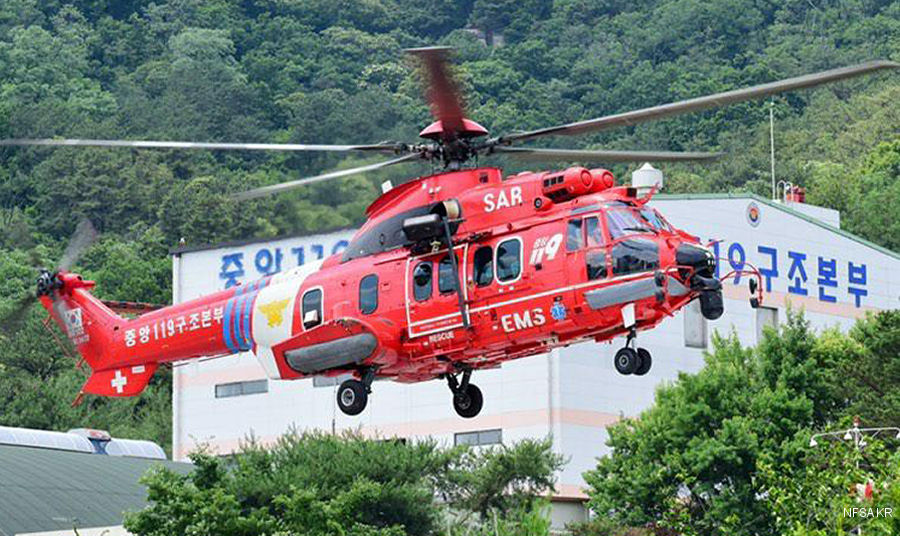 EC225LP in South Korea Fire Fighting Departments